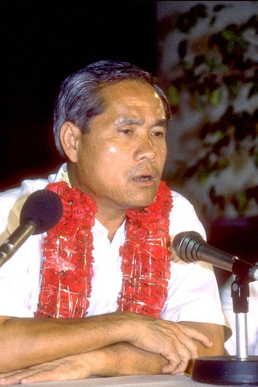 PEOPLE'S ACTION PARTY (PAP) CANDIDATE DR LAU TEIK SOON