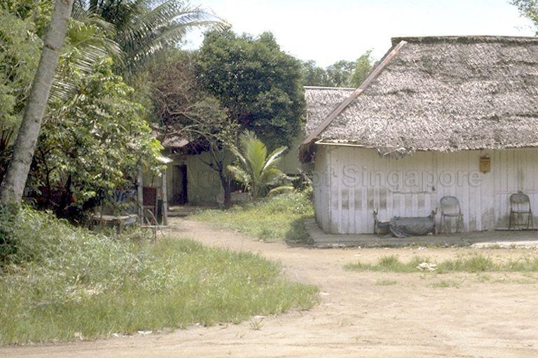 KAMPONG WAK HASSAN, SEMBAWANG - MALAY ATTAP HOUSE