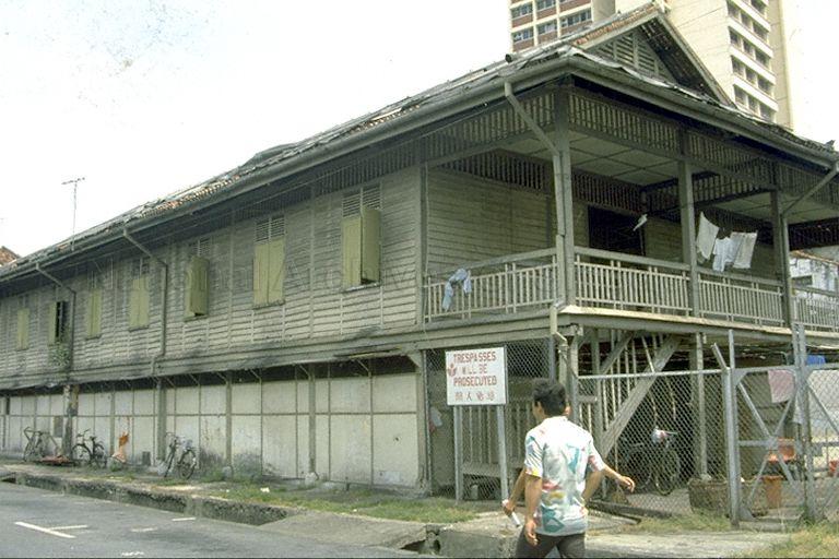 TWO-STOREY TILED WOODEN HOUSE AT SYED ALWI ROAD, OFF JALAN