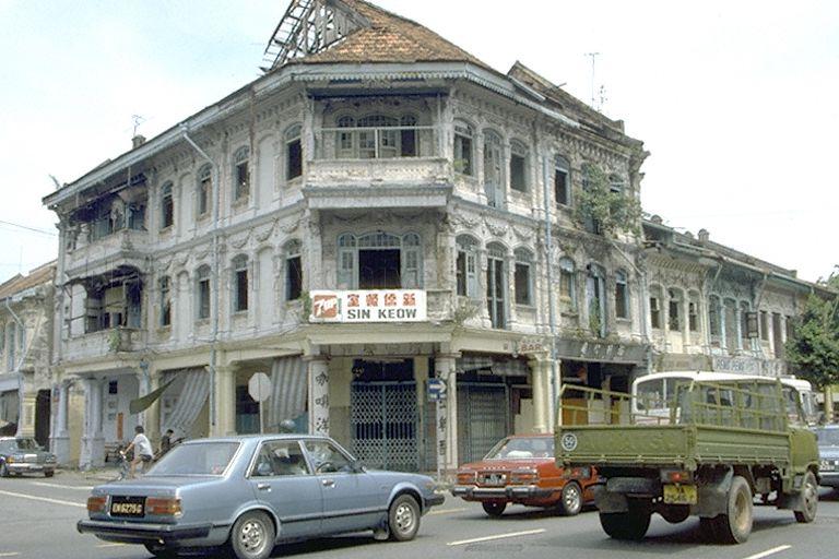 THREE-STOREY BUILDING AT THE JUNCTION OF SYED ALWI ROAD AND