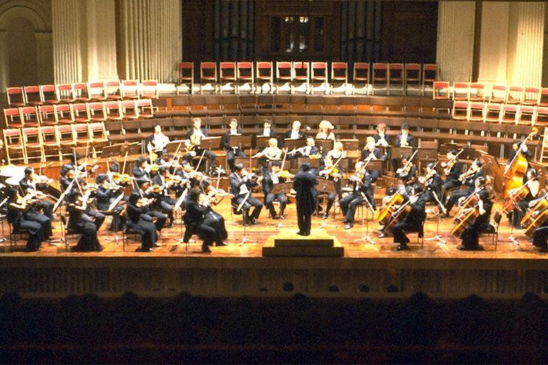 Performance of Hong Kong Chinese Orchestra, a 70-strong
