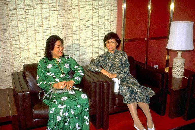 MRS S DHANABALAN, THE WIFE OF THE MINISTER FOR FOREIGN