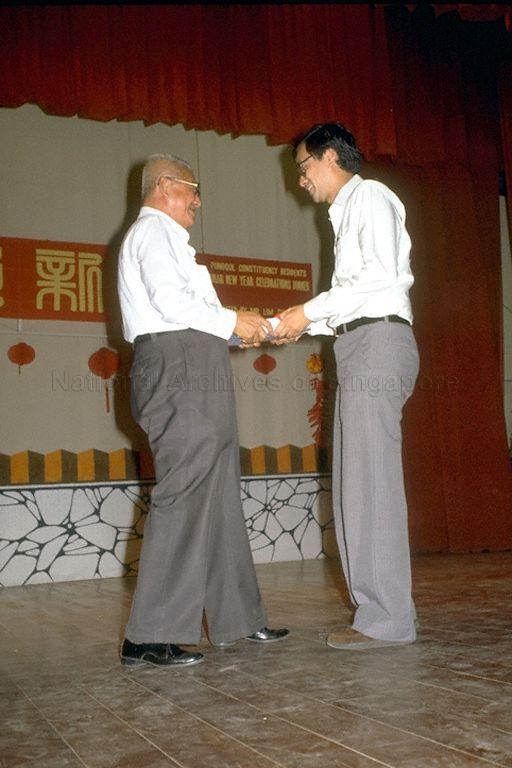 Presentation of certificates and tokens of appreciation