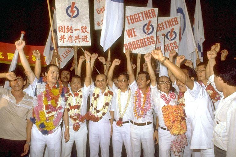 General Election 1984 - People's Action Party candidates