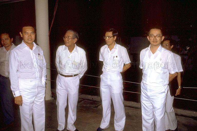 General Election 1984 - People's Action Party candidates for