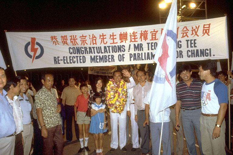 General Election 1984 - People's Action Party candidate for