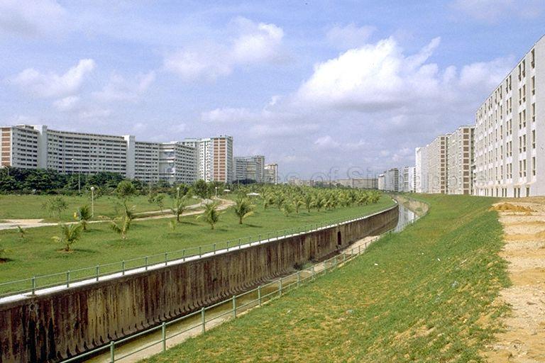 BIRD'S EYE VIEW OF HOUSING DEVELOPMENT BOARD (HDB)