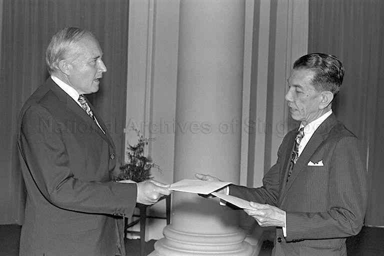 BRITISH HIGH COMMISSIONER-DESIGNATE PETER TRIPP PRESENTS