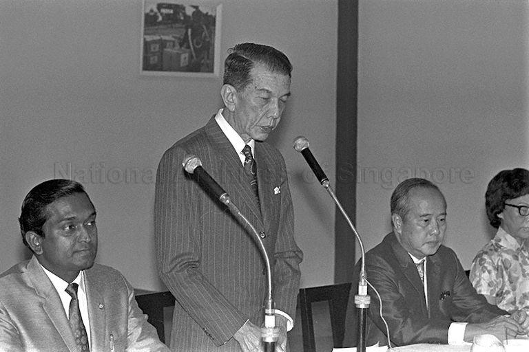 President Dr Benjamin Henry Sheares, who is also patron and