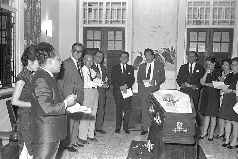 FUNERAL OF PRESIDENT DR BENJAMIN HENRY SHEARES' MOTHER