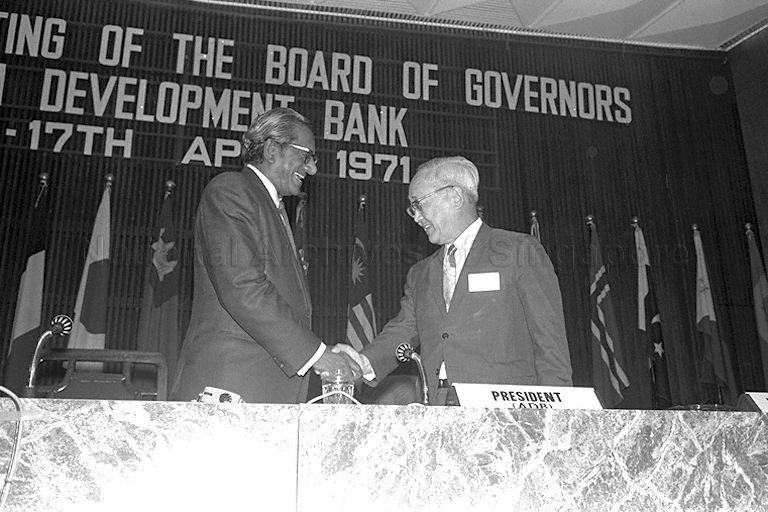 President of Asian Development Bank (ADB) Takeshi Watanabe