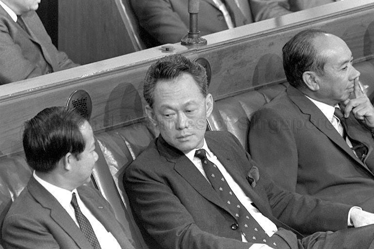 (From left) Minister for Science and Technology Dr Toh Chin