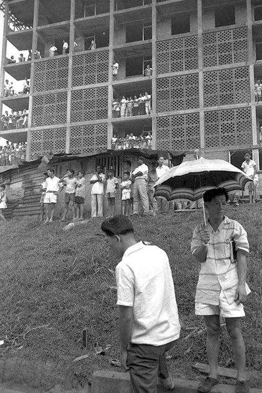 Residents of the first phase of Bukit Ho Swee Housing Estate