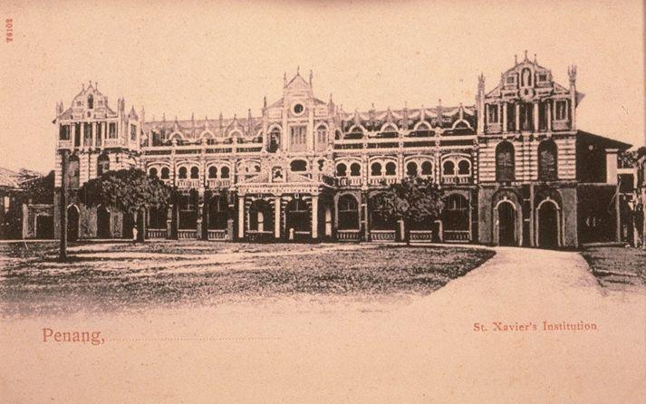 St Xavier's Institution at Farquhar Street, Penang. It was