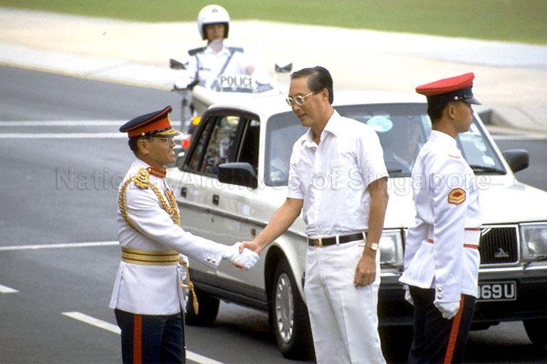 National Day Parade 1993 at the Padang -- Prime Minister Goh