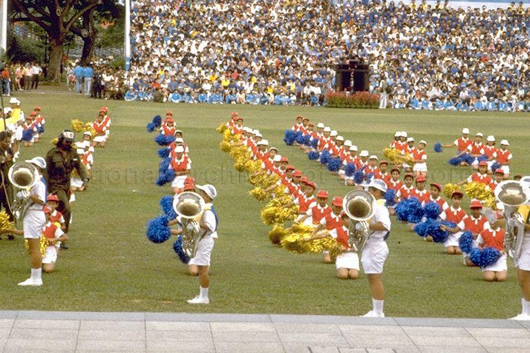 National Day Parade 1993 at the Padang -- Mass display item