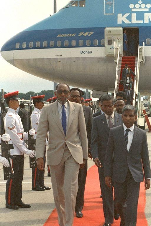 Head of State and Government of Lesotho King Moshoeshoe II