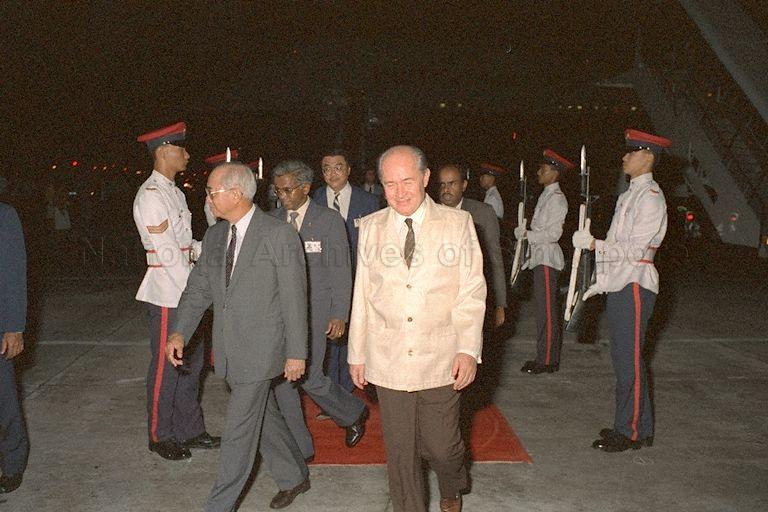 President of the Republic of Cyprus Dr George Vassiliou