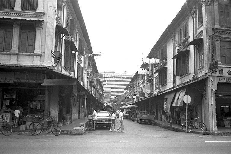 Chin Nam Street with Colombo Court in the background