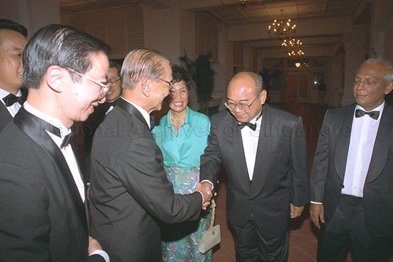 President Wee Kim Wee, joined by Vice President of Old