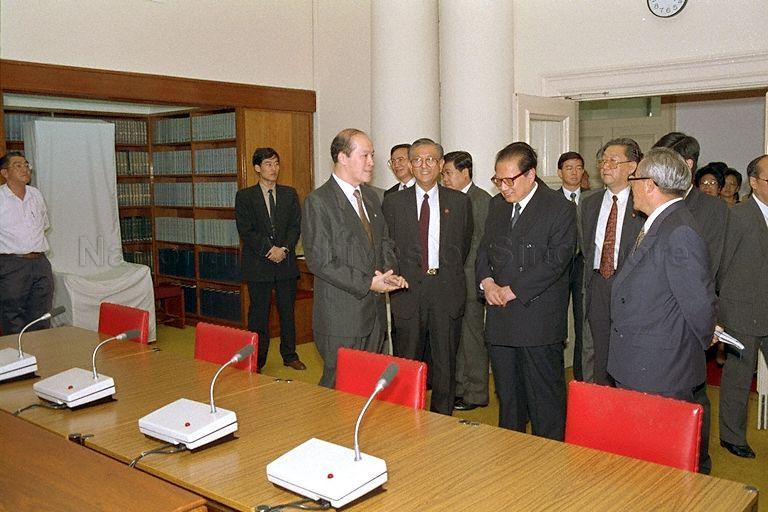 Chairman of the National People's Congress standing