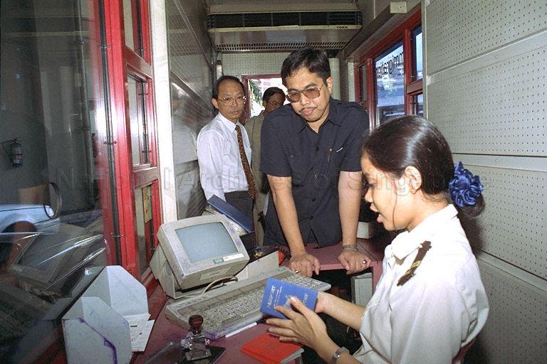 VISIT BY CONTROLLER OF IMMIGRATION, BRUNEI DARUSSALAM, AWANG