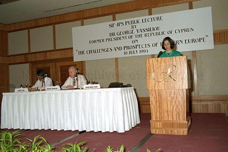 SINGAPORE INTERNATIONAL FOUNDATION BOARD MEMBER, CHAN HENG