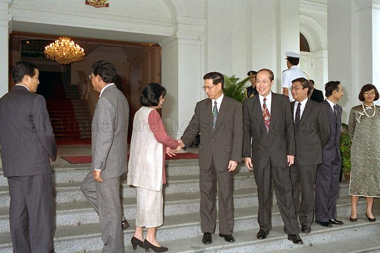 President Ong Teng Cheong and Nominated Member of Parliament
