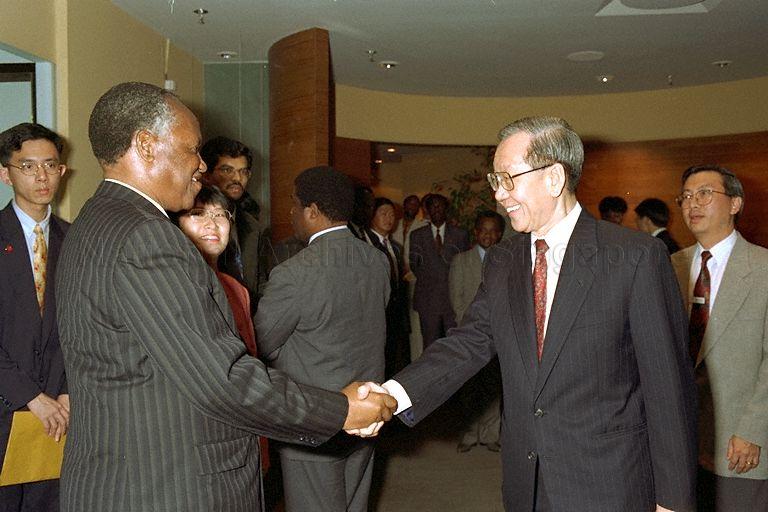 PRIME MINISTER OF SWAZILAND PRINCE MBILINI JAMESON DLAMINI,