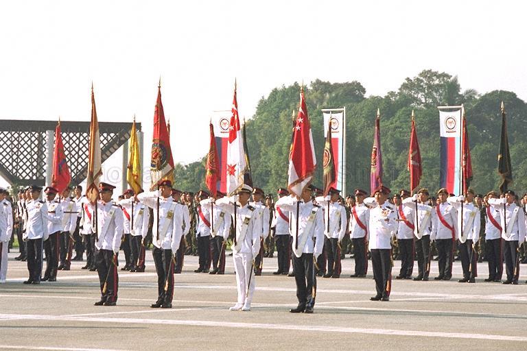 SINGAPORE ARMED FORCES (SAF) DAY PARADE HELD AT SAFTI (SAF
