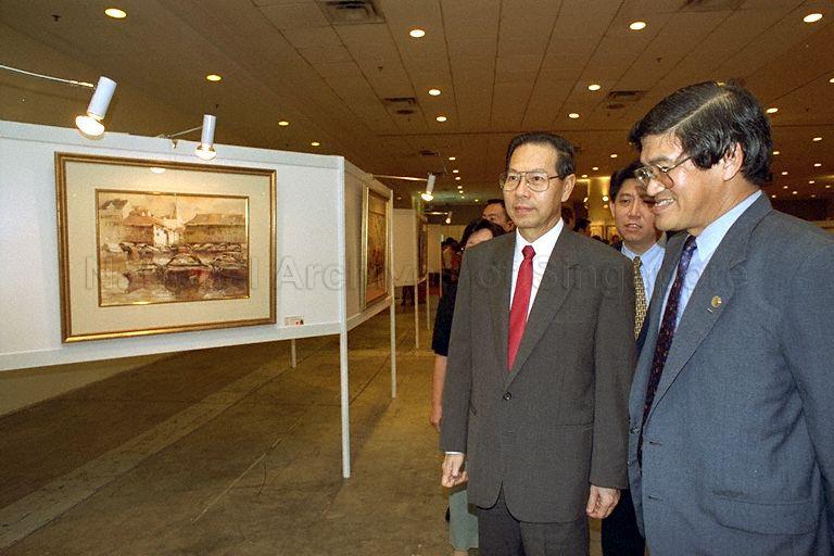 PRESIDENT ONG TENG CHEONG VIEWING EXHIBITION AFTER