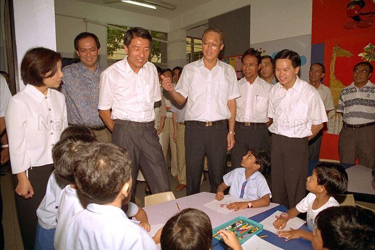 Prime Minister Goh Chok Tong and Minister for the