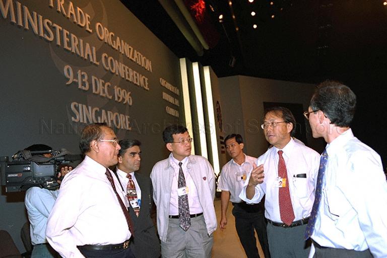 Preconference visit by Minister for Trade and Industry Yeo