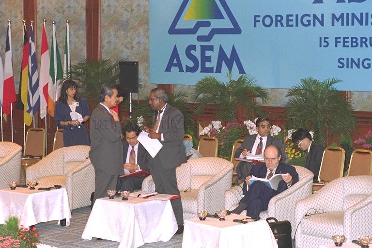 ASEM (ASIA-EUROPE MEETING) FOREIGN MINISTERS MEETING AT