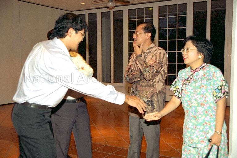 Mrs Jennifer Yeo, wife of Minister for Information and the