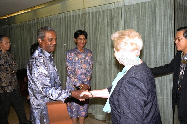 Minister for Law and Foreign Affairs Professor S Jayakumar