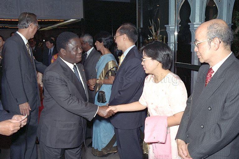 Mrs George Yeo, wife of Minister for Information & the Arts