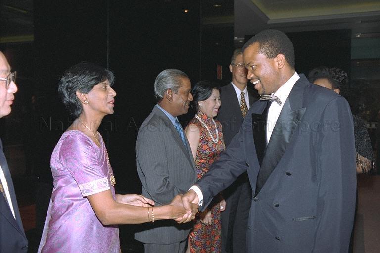 MRS S JAYAKUMAR, WIFE OF LAW AND FOREIGN AFFAIRS MINISTER