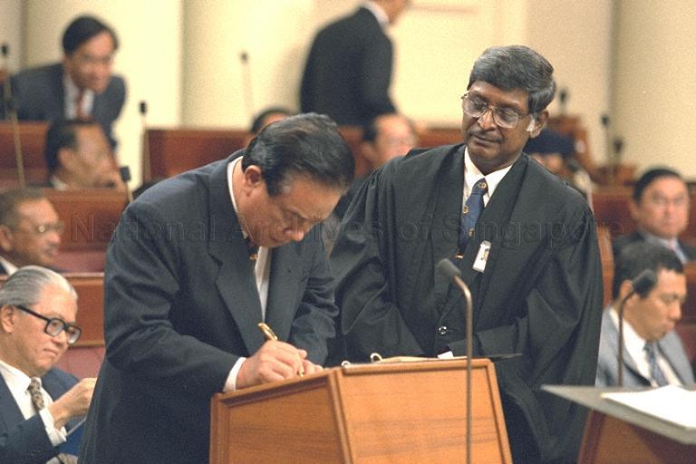 MEMBER OF PARLIAMENT (MP) FOR NEE SOON CENTRAL ONG AH HENG