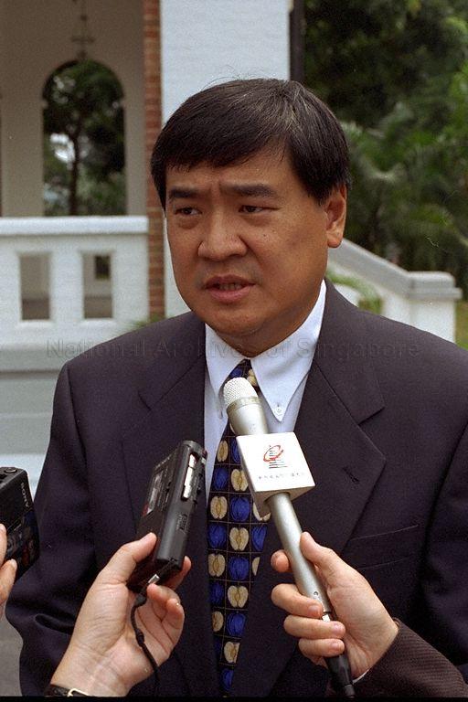 Nominated Member of Parliament Chuang Shaw Peng being