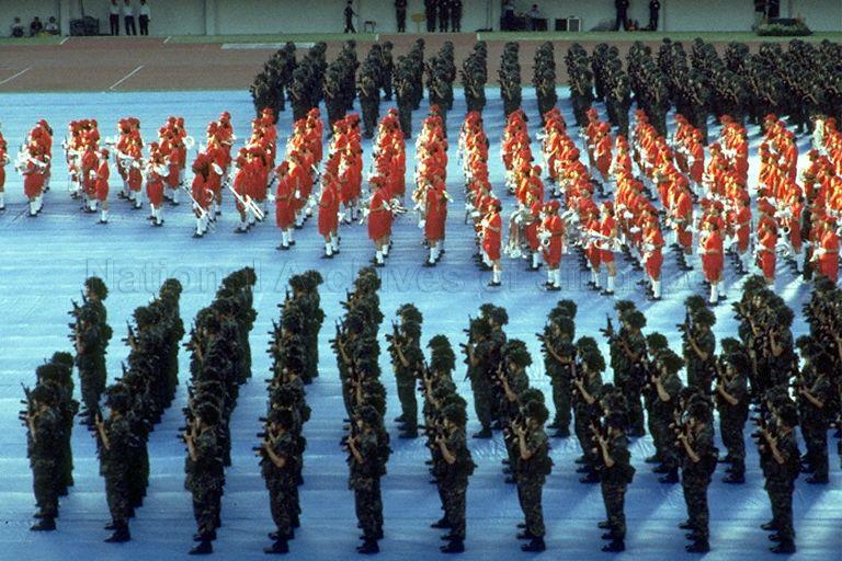 National Day Parade 1996 Preview at National Stadium