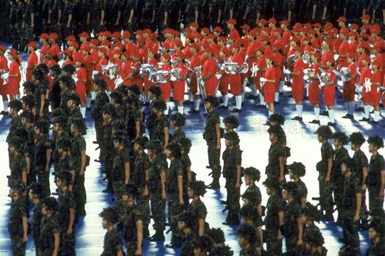 National Day Parade 1996 Preview at National Stadium