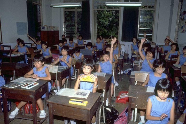 SINGAPORE CHINESE GIRLS' SCHOOL - A CLASS SESSION IN