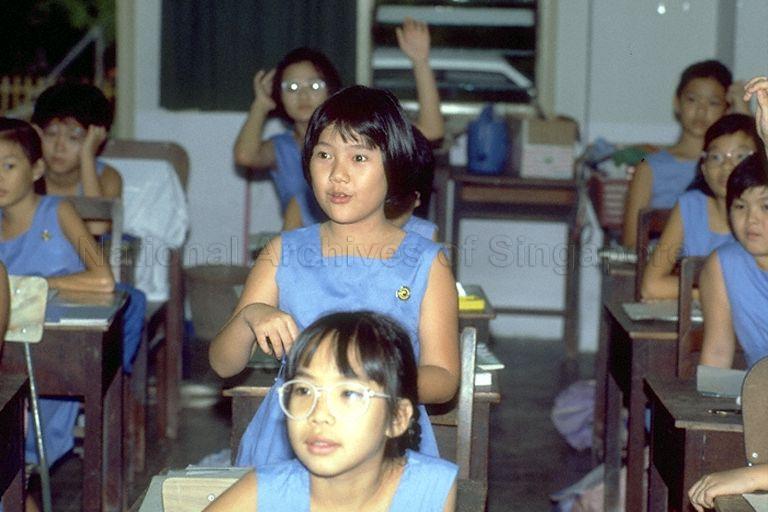 SINGAPORE CHINESE GIRLS' SCHOOL - A CLASS SESSION IN