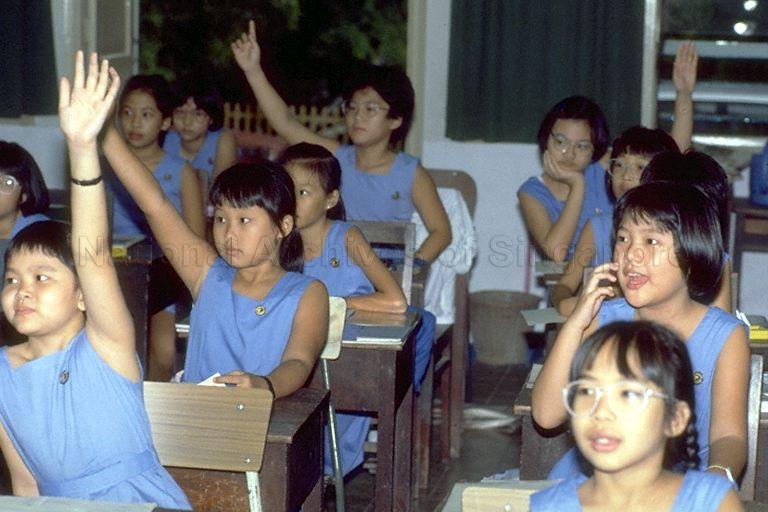 SINGAPORE CHINESE GIRLS' SCHOOL - A CLASS SESSION IN