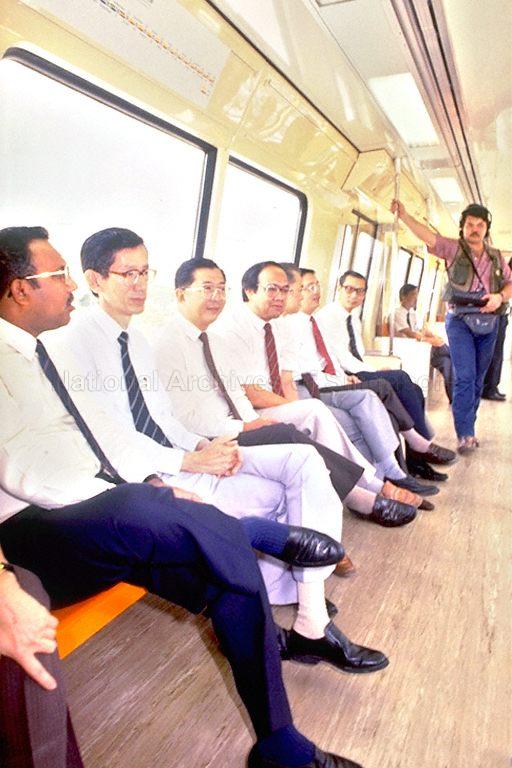 OFFICIAL OPENING OF MRT PASSENGER SERVICE (YIO CHU KANG - TO
