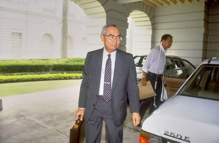 DR RICHARD HU ARRIVE AT PARLIAMENT HOUSE ON BUDGET DAY
