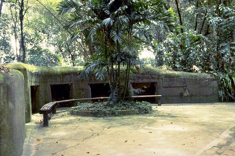 Underground bunkers of Fort Pasir Panjang, in Labrador Park