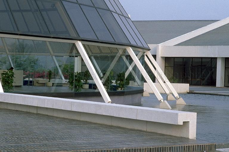 Base of the Yayasan Sabah Tower (officially known as Menara