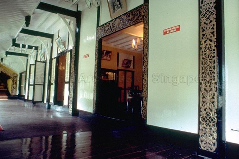 Interior view of Istana Seri Menanti, Negeri Sembilan. The